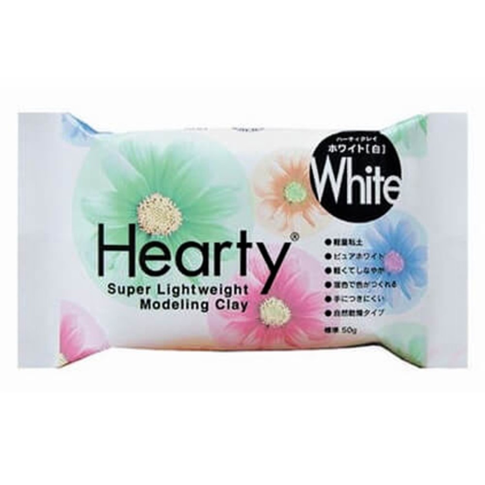 ΠΗΛΟΣ HEARTY WHITE CLAY 50gr – Kiosses Deco Home
