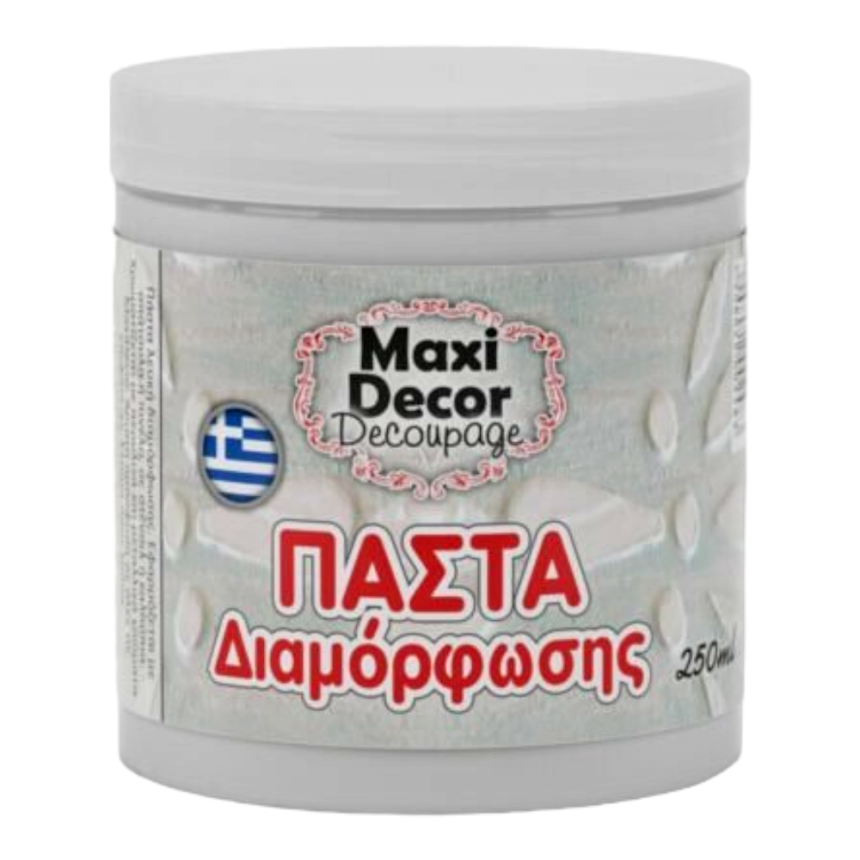 ΠΑΣΤΑ ΔΙΑΜΟΡΦΩΣΗΣ ΛΕΥΚΗ MAXI DECOR 250ml – Kiosses Deco Home