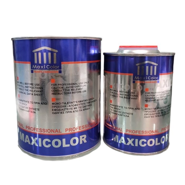ΕΠΟΞΙΚΗ ΡΗΤΙΝΗ ΥΓΡΟ ΓΥΑΛΙ MAXI COLOR 1kg+550ml – Kiosses Deco Home