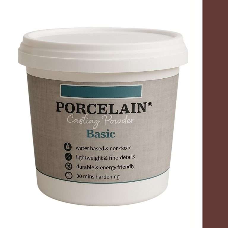 ΣΚΟΝΗ ΠΟΡΣΕΛΑΝΗΣ PORCELAIN®CASTING POWDER TERRACOTTA DARK (4 ...